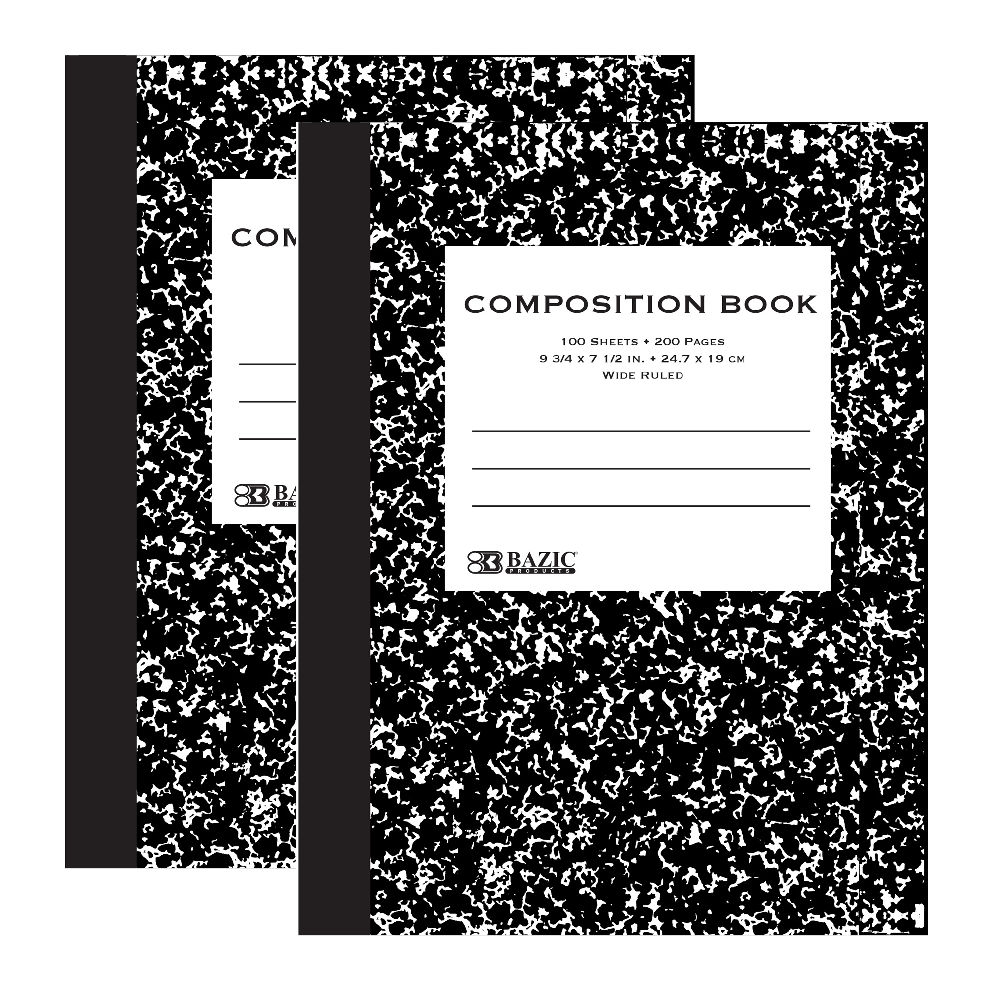 Mead Fashion Composition Book, Black - Walmart.com