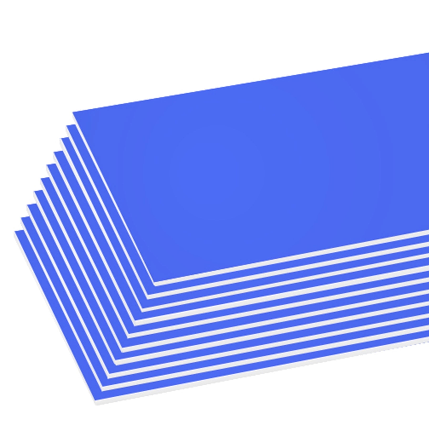 BAZIC Blue Foam Board 20" X 30", 3/16 Inch Thick, 25-Pack, Poster ...