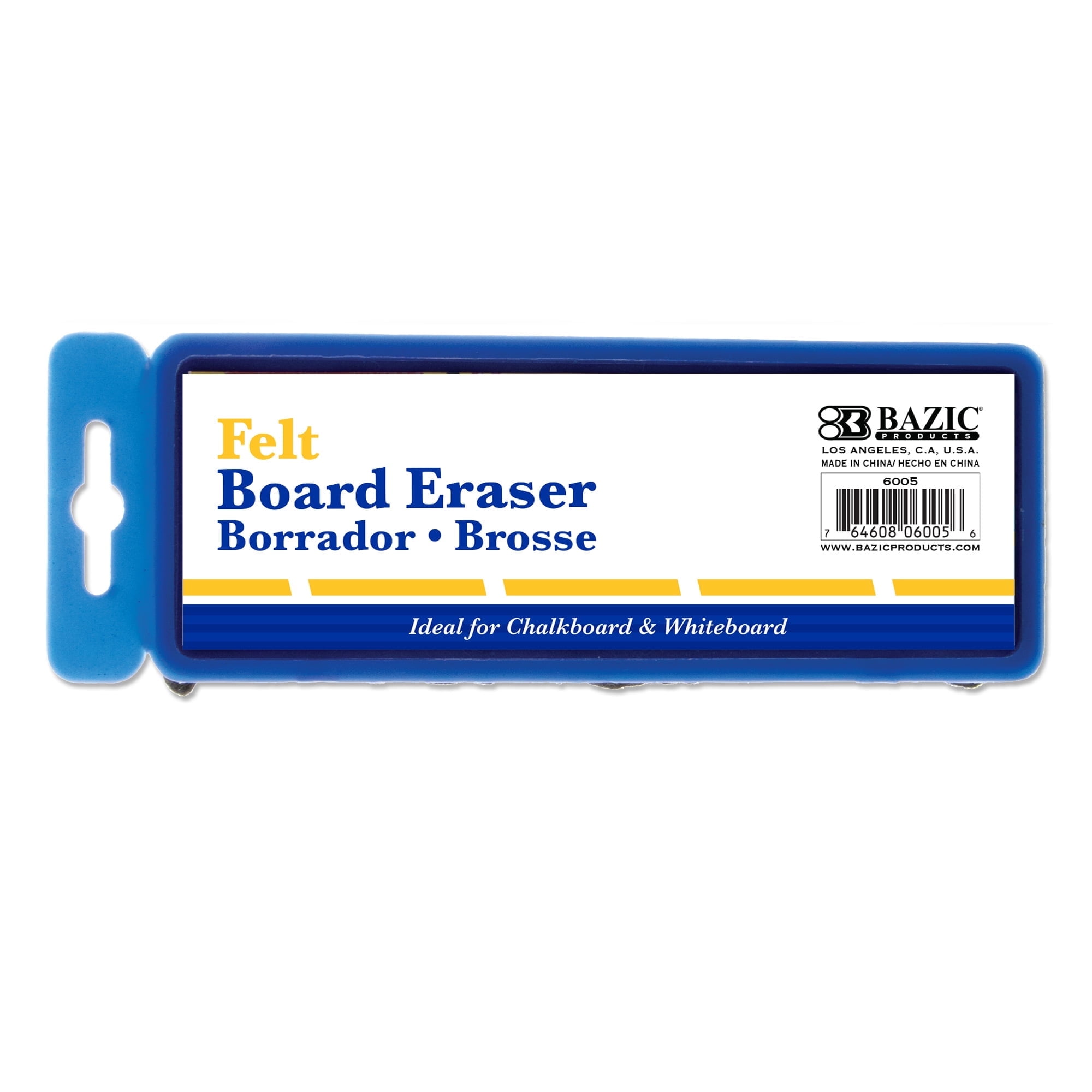 BAZIC Chalkboard Eraser Felt Blackboard Whiteboard Erasers Cleaner ...