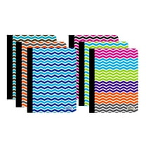 BAZIC Stripes Composition Notebook, College Ruled 100 Sheet, Assorted ...