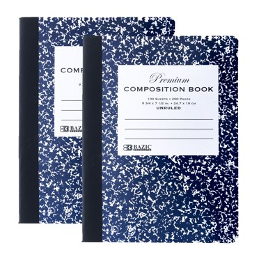 Pacon, PAC2434, Composition Book, 100 / Each - Walmart.com