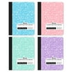 BAZIC Stripes Composition Notebook, College Ruled 100 Sheet, Assorted ...