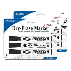KleenSlate Large Barrel Attachable Eraser Caps for Dry Erase Markers, 4 ...