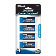 Pentel Hi-Polymer High Quality Block Eraser, Large White Erasers 3-Pk ...