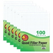 Five Star Reinforced Filler Paper, College Ruled, 100 Sheets/Pack ...