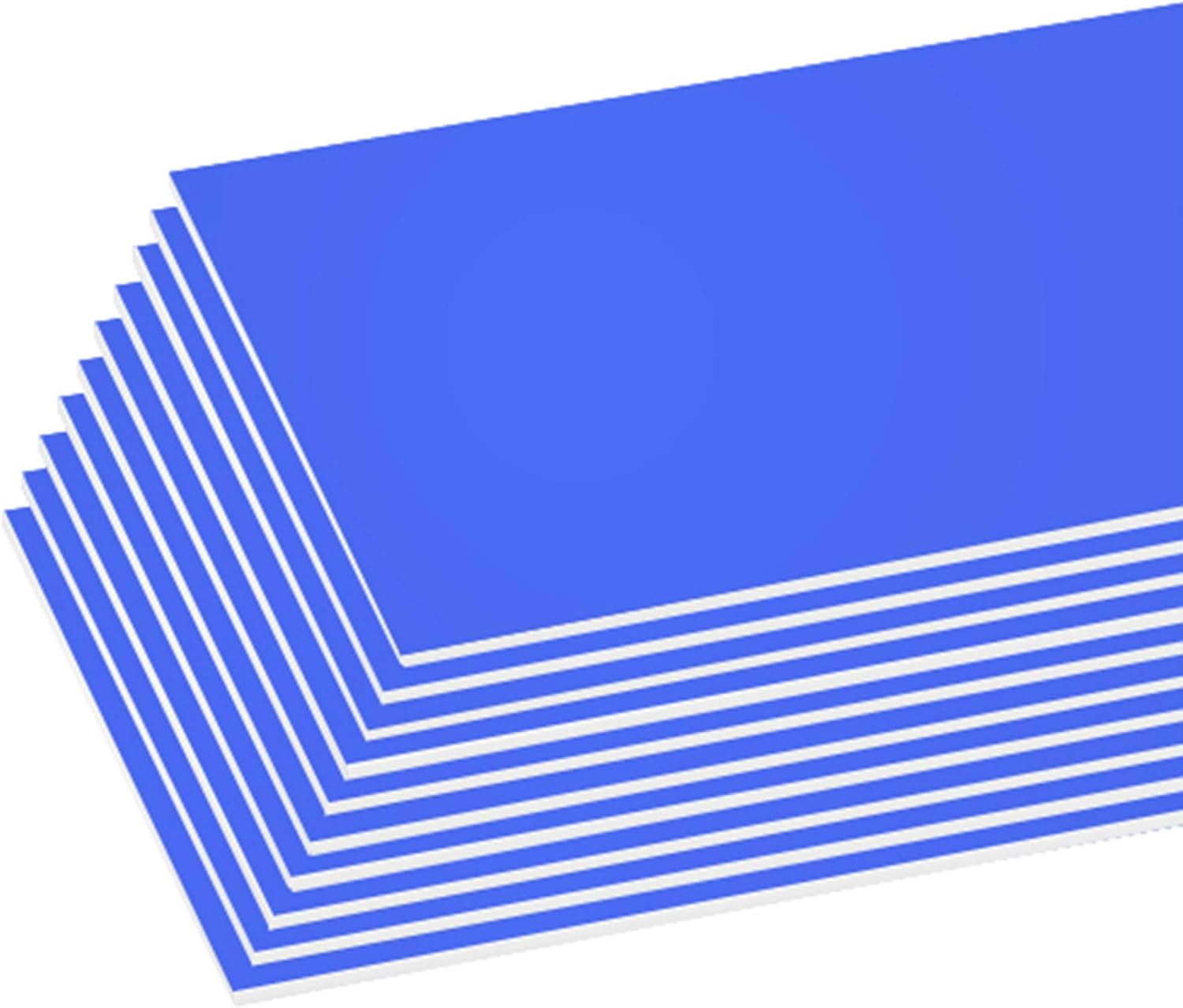 BAZIC Foam Board 20" X 30" Blue, Colored Foam Boards 3/16 Inch ...