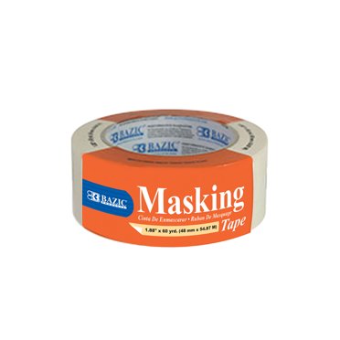 Universal General Purpose Masking Tape, 48mm x 54.8m, 3" Core, 2/Pack ...