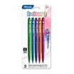 BAZIC Ballpoint Pen Pure Blue Color Stick Pens, 1.0 mm, (12/Pack), 1 ...