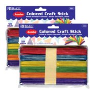 Large Bulk Jumbo Craft Sticks- Eco-friendly FSC Certified Birchwood ...