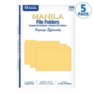 Business Source, BSN78950, 1/3 Cut Tab Plain Manila File Folders, 150 ...