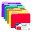 ESSELTE AMERICA Pendaflex Glow Twisted File Folders, Letter Size ...