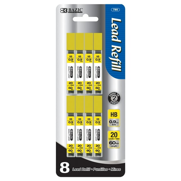 Pentel Super Hi-Polymer 0.9mm Mechanical Pencil Lead Refill, #1 Selling ...