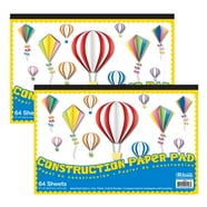 "BAZIC Colorful Art Craft 48 Sheets 9""x12"" Construction Paper Pad ...