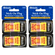 Post-it Message Flags, "Notarize", Yellow, 1 in. Wide, 50/Dispenser, 2 ...