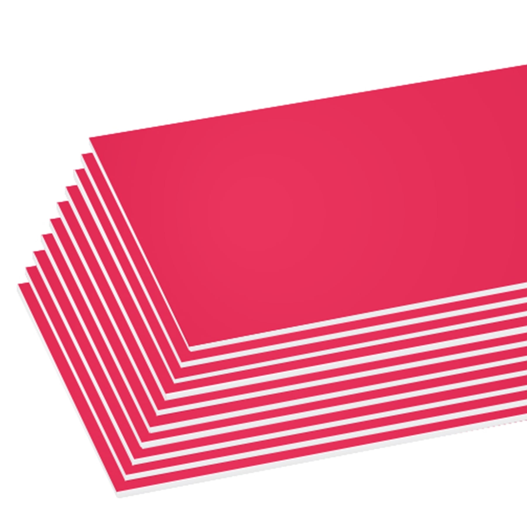 BAZIC Neon Pink Foam Board 20