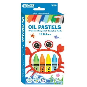Neon Oil Pastels, 12 Assorted Colors, 12/pack | Bundle of 2 Packs ...