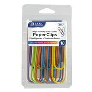 JAM Colorful Jumbo Paper Clips, Large 2 inch, Pink Paperclips, 75/Pack ...