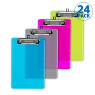 Mini Rainbow Clipboards - Stationery - 6 Pieces - Walmart.com