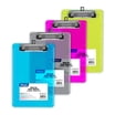 CHL89770 - Standard Size Letter Heavy Duty Plastic Clipboards - Walmart.com