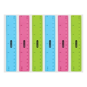 Pacific Arc, Stainless Steel Ruler with Inch (32nd & 64th) and Pica ...