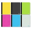 BAZIC Stripes Composition Notebook, College Ruled 100 Sheet, Assorted ...