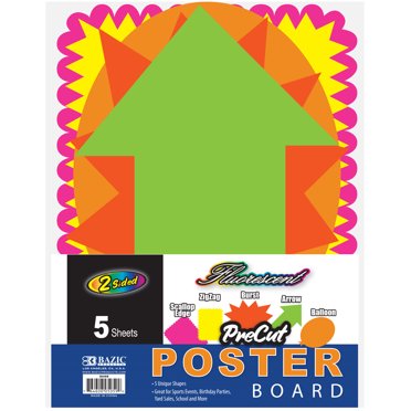 Pacon® Plastic Poster Board, 22" X 28", Clear, 25 Sheets - Walmart.com