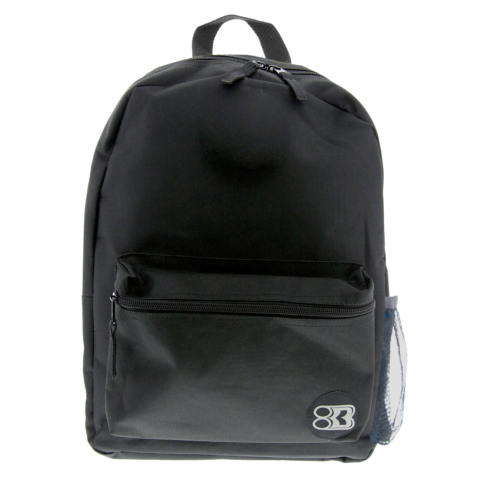 BAZIC School Backpack Basic 16" Black, School Bag for Students, 12-Pack ...