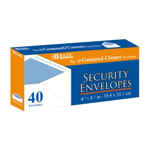#10 Security Envelopes in #10 Envelopes - Walmart.com