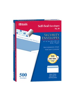 Security Envelopes in Envelopes - Walmart.com