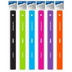 BAZIC Plastic Ruler 12" (30cm) w/ Handle Grip, Assorted Color, 6-Pack ...