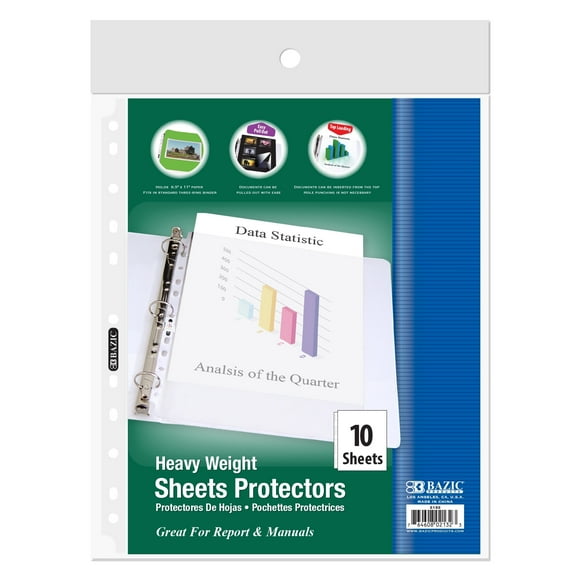 Heavy Duty Page Protectors