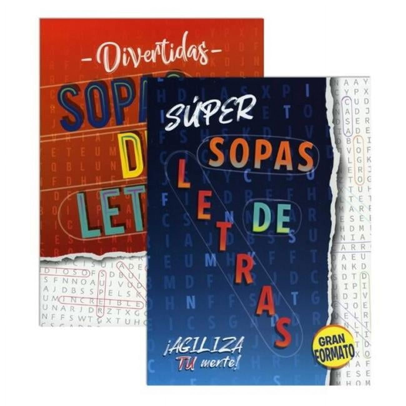 BAZIC 13624 Spanish Language Word Find (Sopas de Letras) Case of 48 ...
