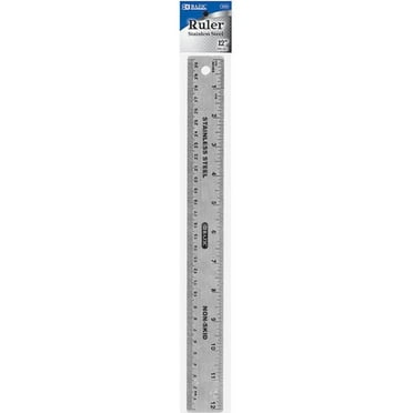 Pacific Arc Stainless Steel Ruler with 32nd and 64th Graduations ...