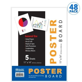 Half Poster Board Size