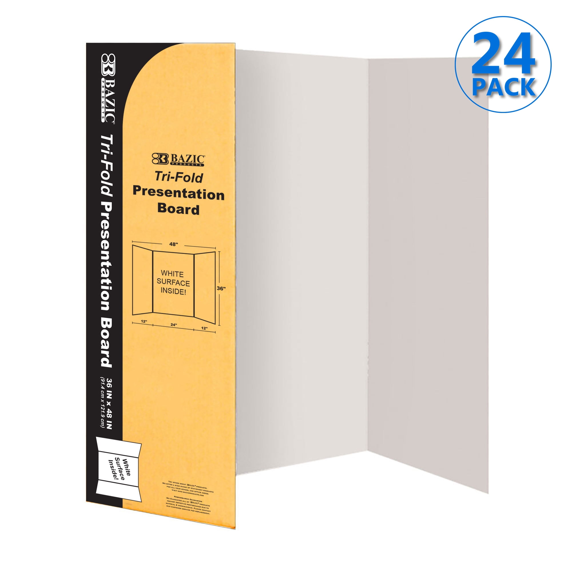 Flipside Corrugated Mini Project Board, 15" x 20", White, Pack of 24 ...