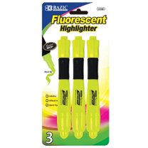 Bic Brite Liner Grip Chisel Tip Yellow Highlighter (2-Pack) GBLP21 ...