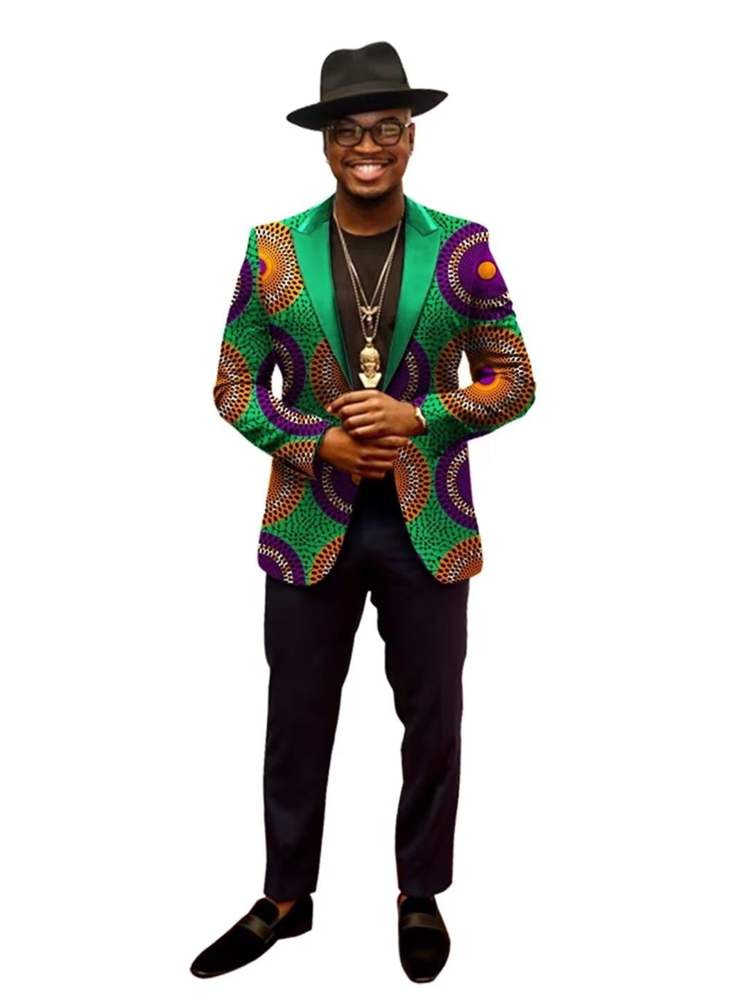 BAZINRICHE African Male Fit Fancy Blazer Dashiki Wedding Banquet ...
