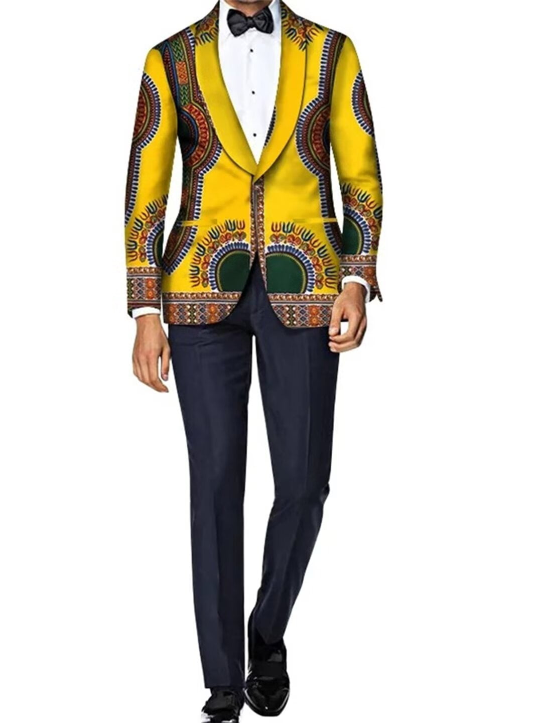 BAZINRICHE African Men Jacket Blazer Suits Wedding Banquet Fit Casal ...