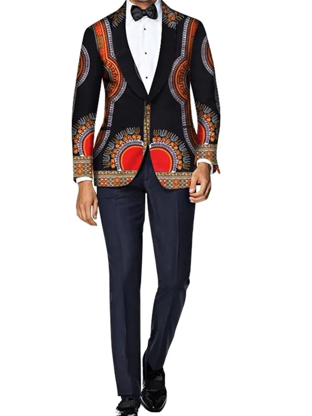 BAZINRICHE African Men Jacket Blazer Suits Wedding Banquet Fit Casal ...