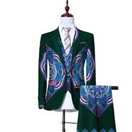Fancy Suit Blazer Jackets Formal Coat Dashiki Party African Men Clothes ...