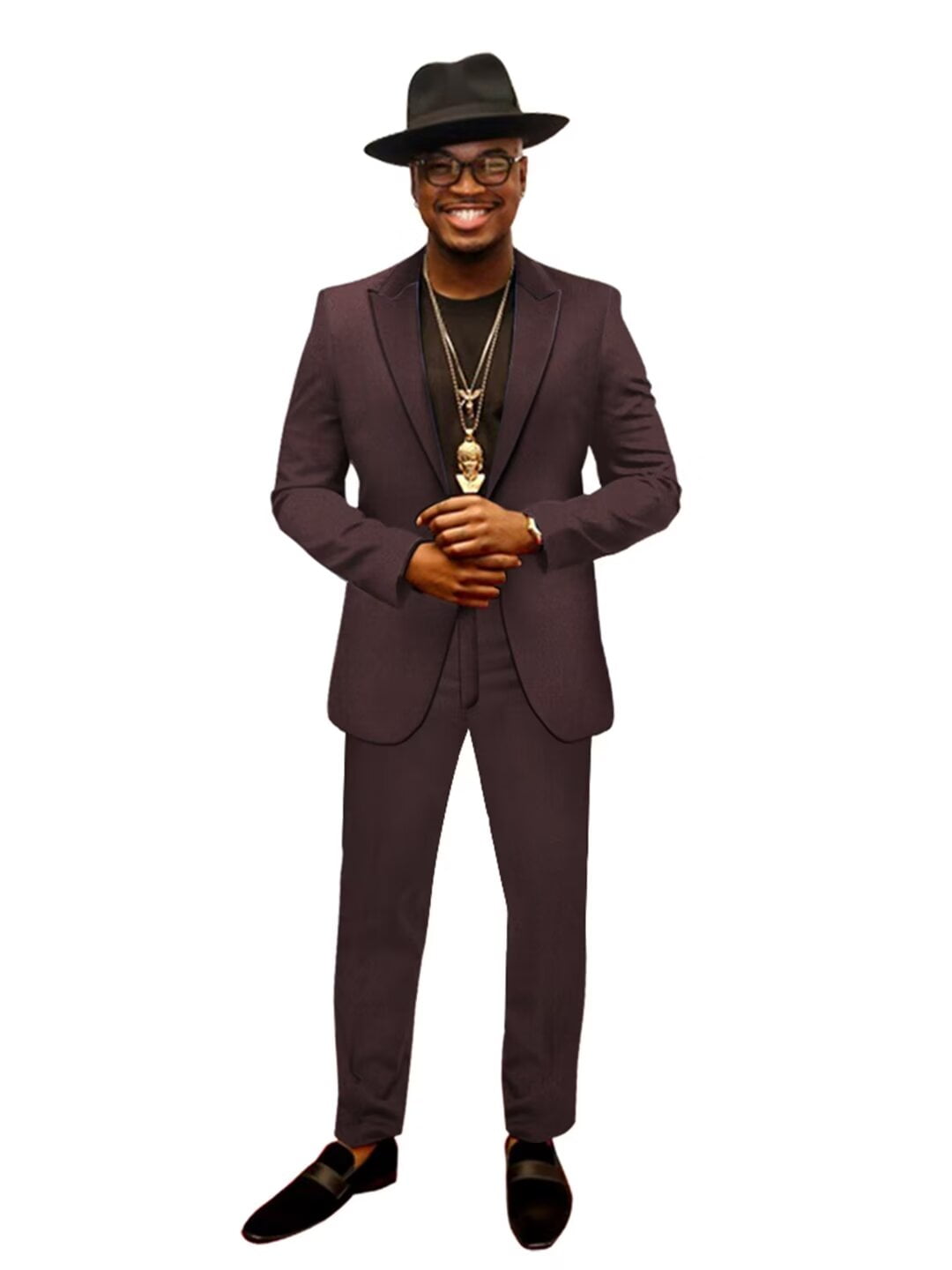 BAZINRICHE Male Slim Fit Fancy Blazers Jacket Wedding Banquet Business ...