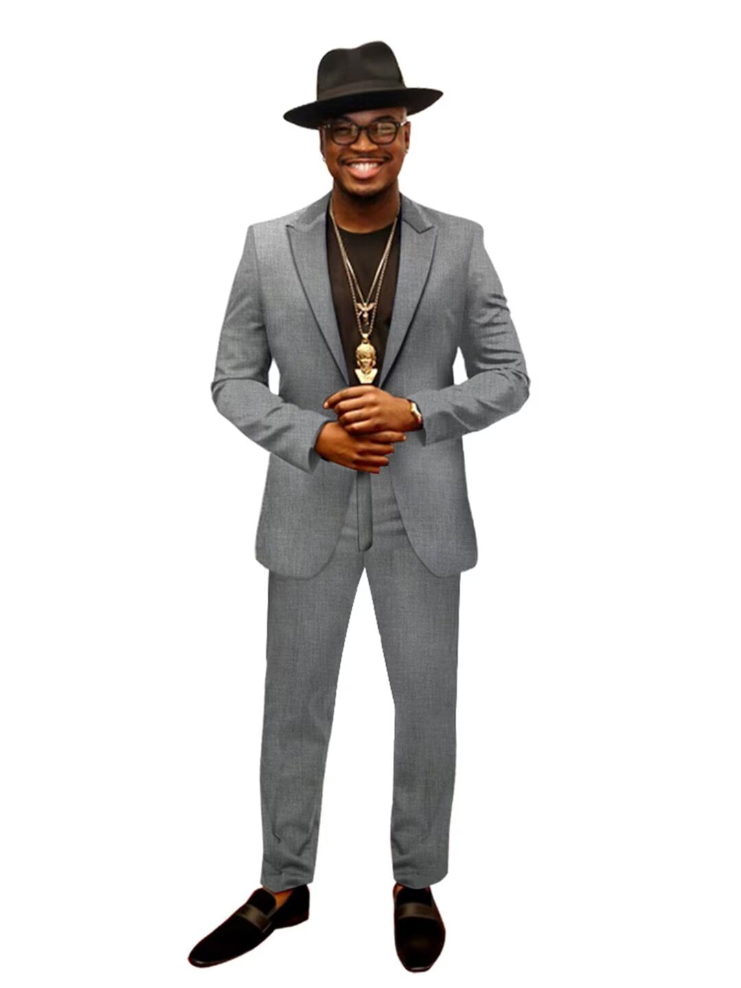 BAZINRICHE Male Slim Fit Fancy Blazers Jacket Wedding Banquet Business ...