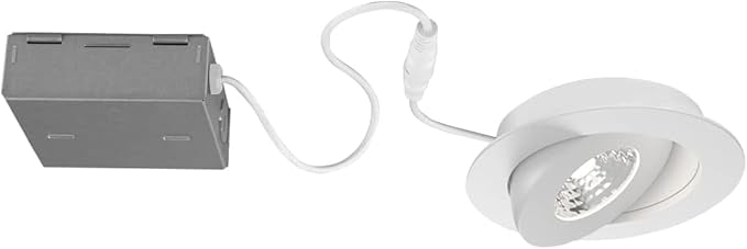 BAZZ Integrated LED Directional recessed Fixture , White - Walmart.com