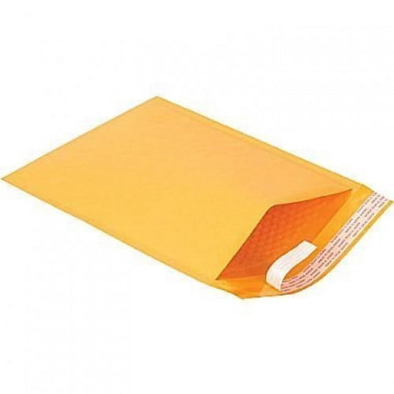BAir-Kraft Self Seal Air Brown Kraft Bubble Mailer Envelope - 50 ...