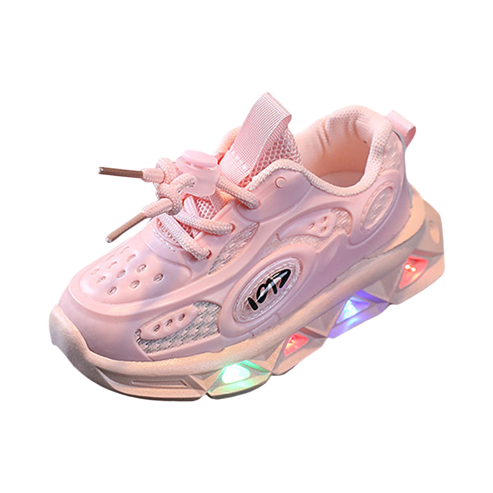 BAnala Sneaker for Boys Kids LED Light Up Sneakers Breathable Sport ...