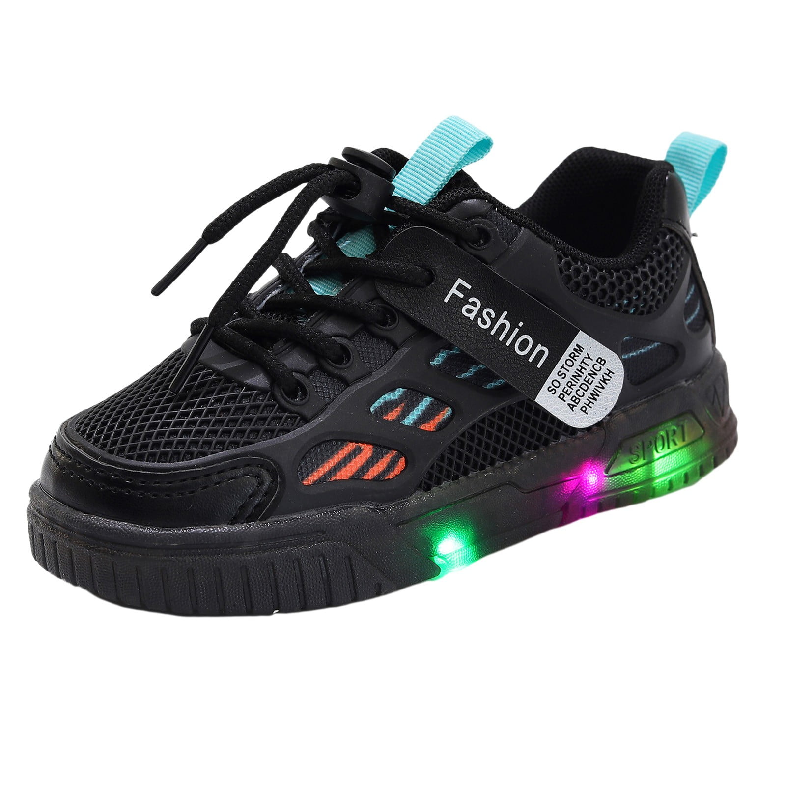 BAnala Toddler Light Up Shoes Girls Boys Led Flashing Tennis Sneakers ...