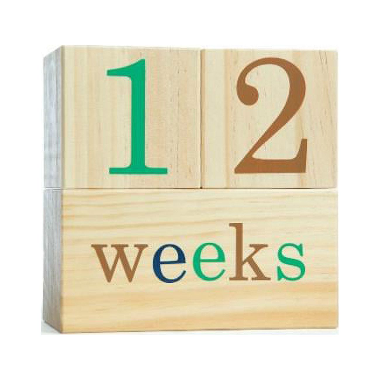 BB Blocks 10003 Baby Age Photo Blocks, Woodlands - Walmart.com