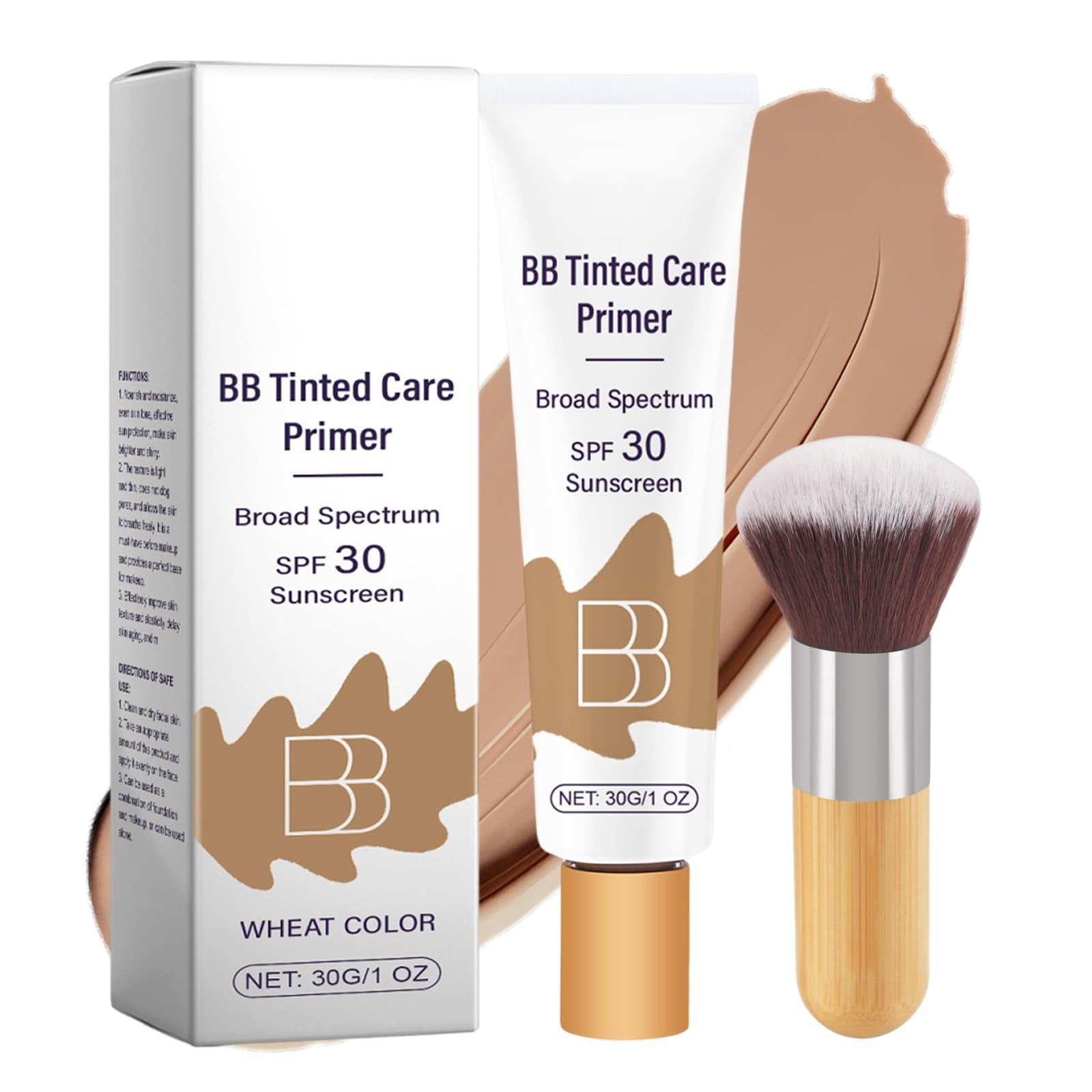 BB Blur Tinted Moisturizer SPF 30, BB Cream Tinted Moisturizer with Broad Spectrum SPF, BB ...