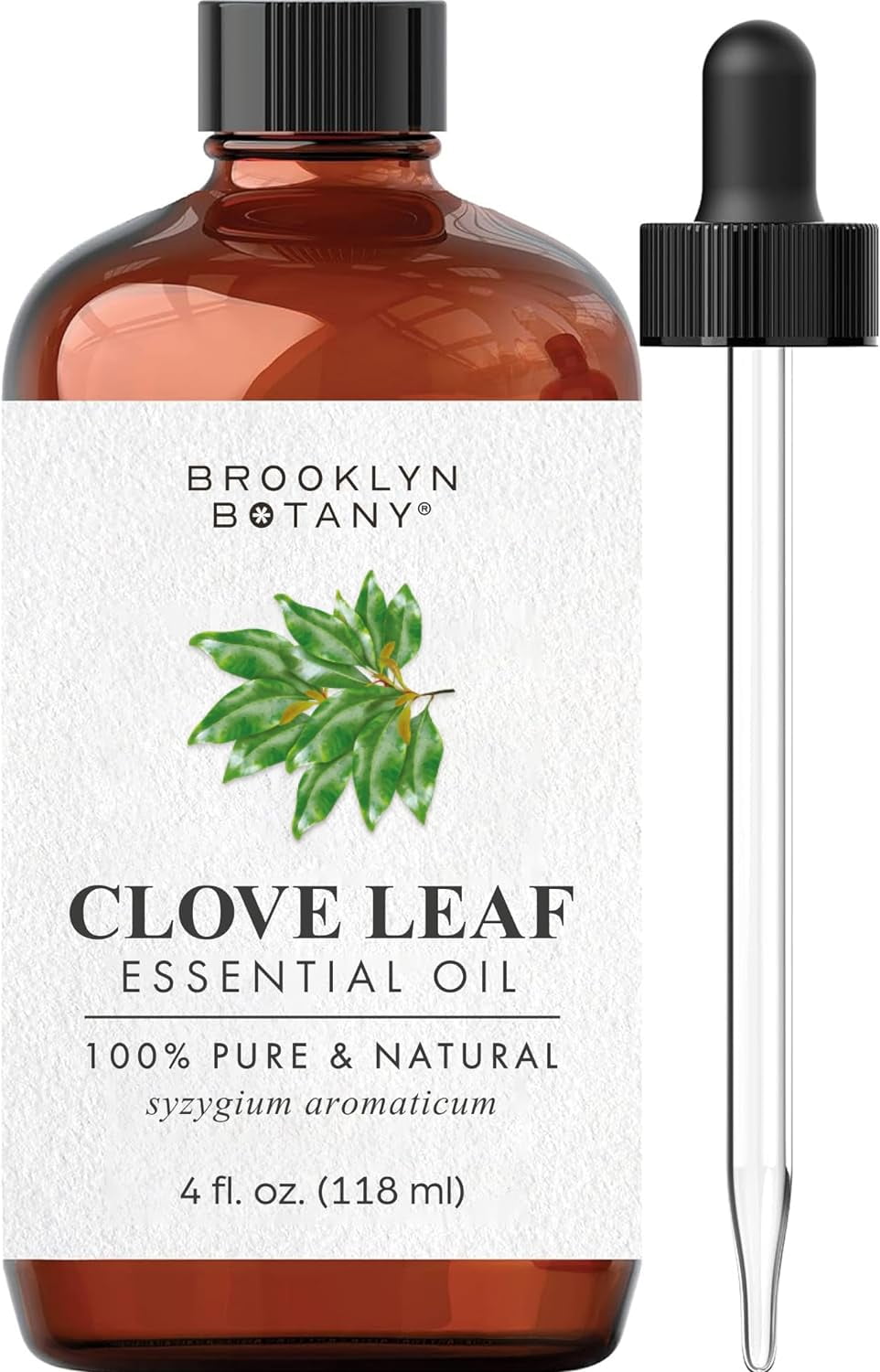 Brooklyn Botany Clove Essential Oil, 4 fl oz, Pure Natural Diffuser and ...