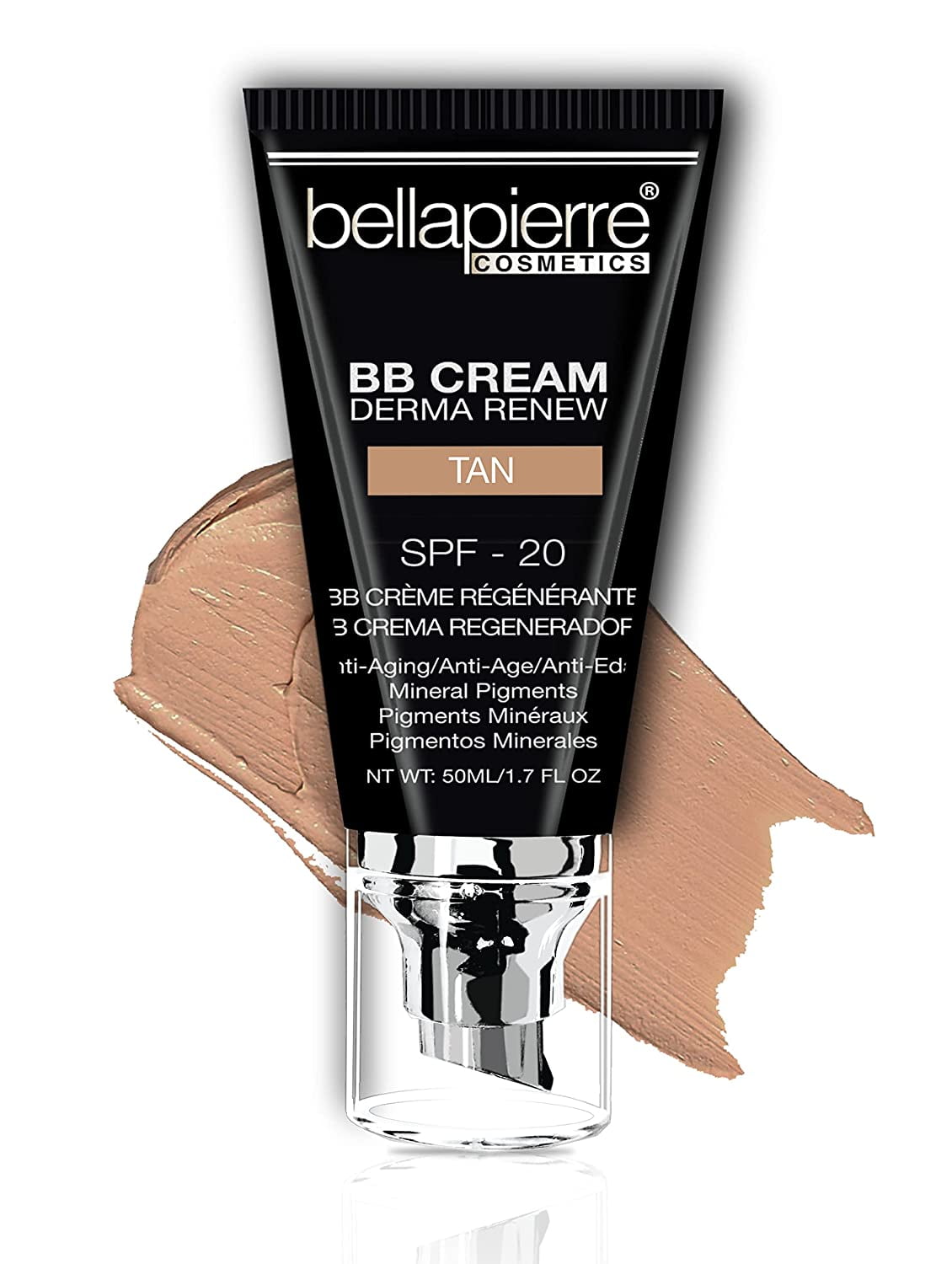 BB Cream with SPF 20 - Tinted Sunscreen, Concealer, Matte Foundation ...